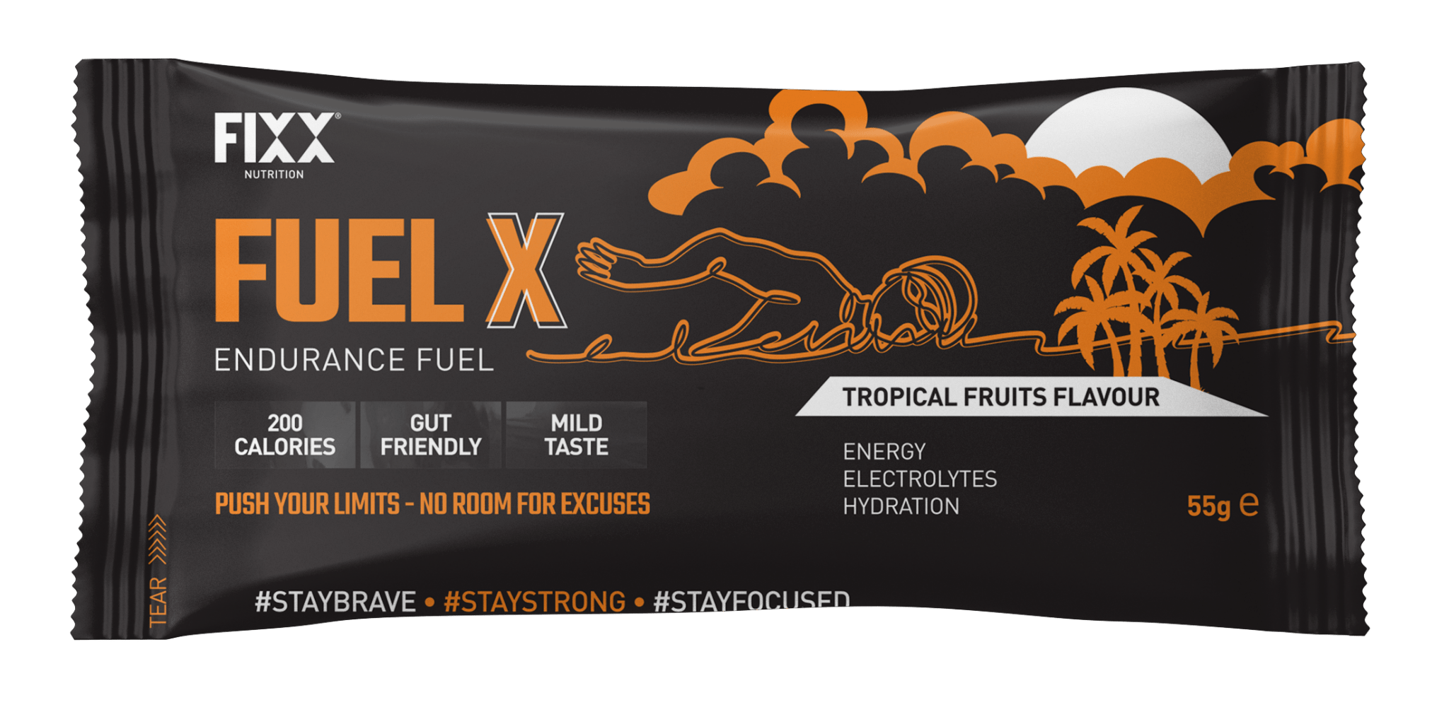 FIXX Nutrition Fuel X Sachets - Complete Endurance Fuel | Run Trails