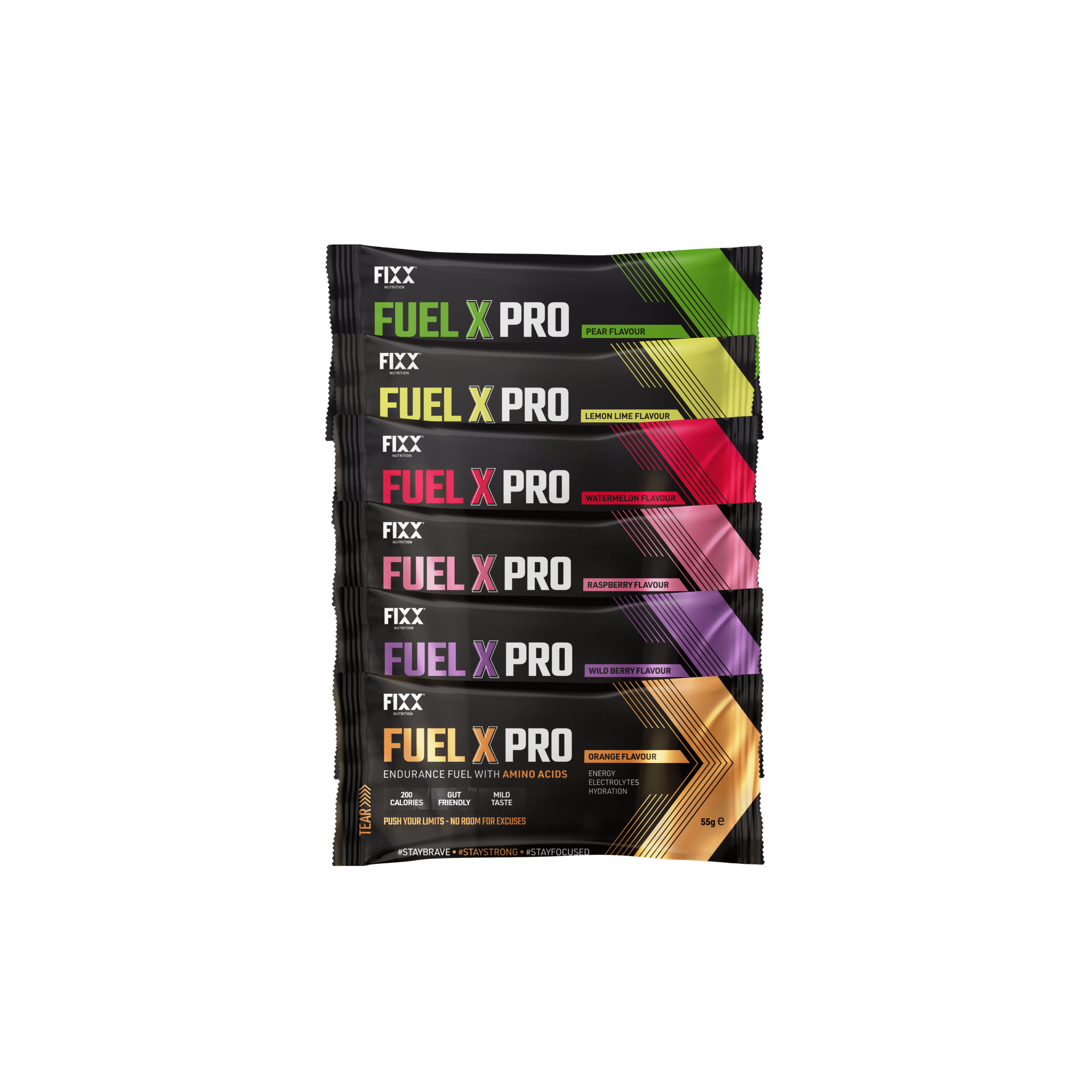 FIXX Nutrition Fuel X Pro Sachets - Premium Endurance Fuel | Run Trails
